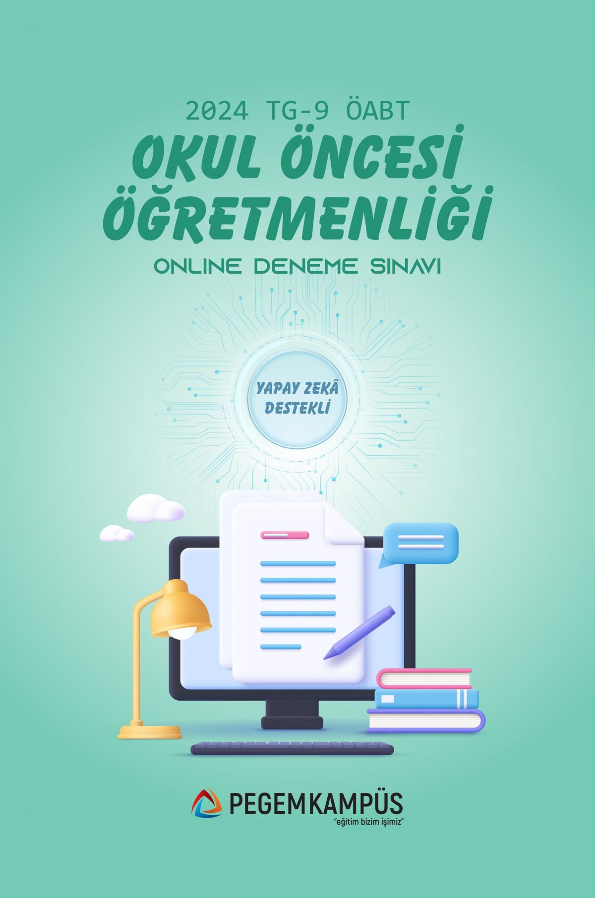 2024 TG-9 ÖABT Okul Öncesi Öğretmenliği Online Deneme Sınavı